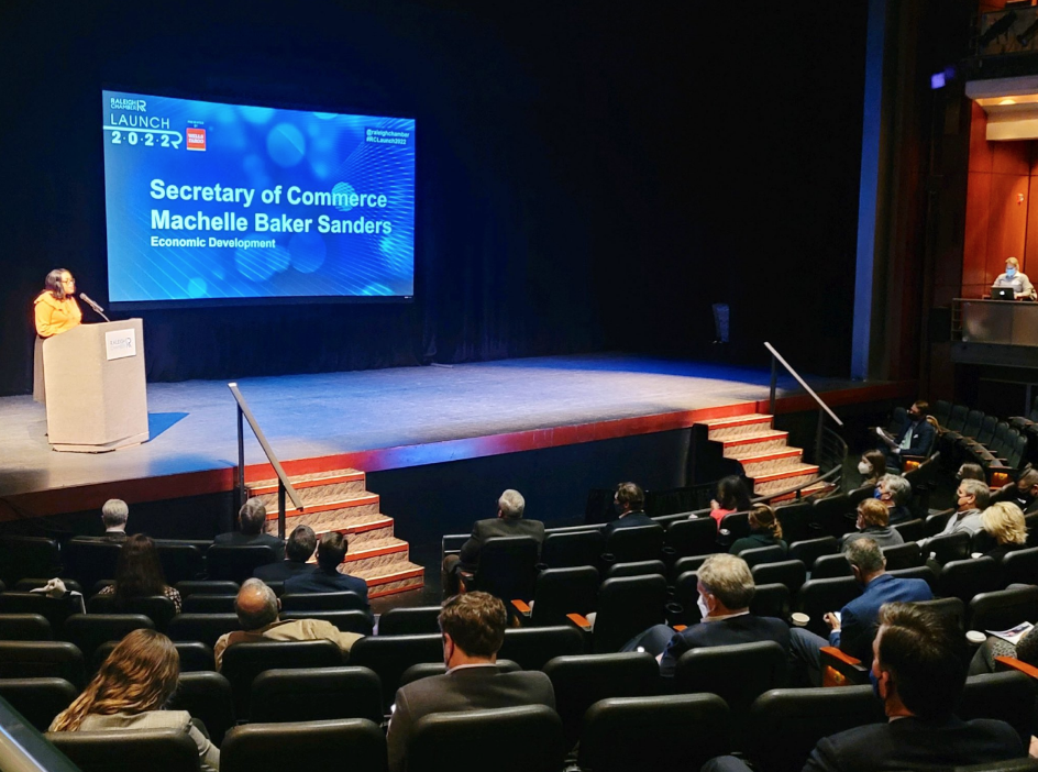 Secretary Sanders Discusses Plans to Make NC's Economy the "Envy of the ...